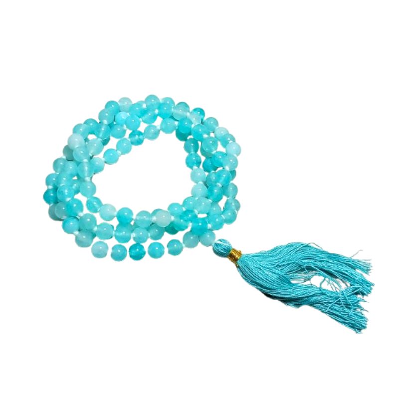 Original Blue Hakik Mala & Certified 6 mm & 108 Beads – Shivaago