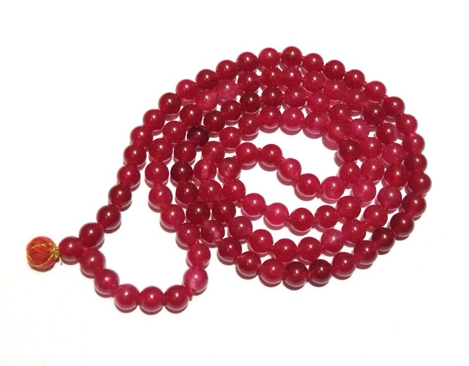 Genuine Natural Red Hakik Mala & Certified 6mm & 108 Beads – Shivaago