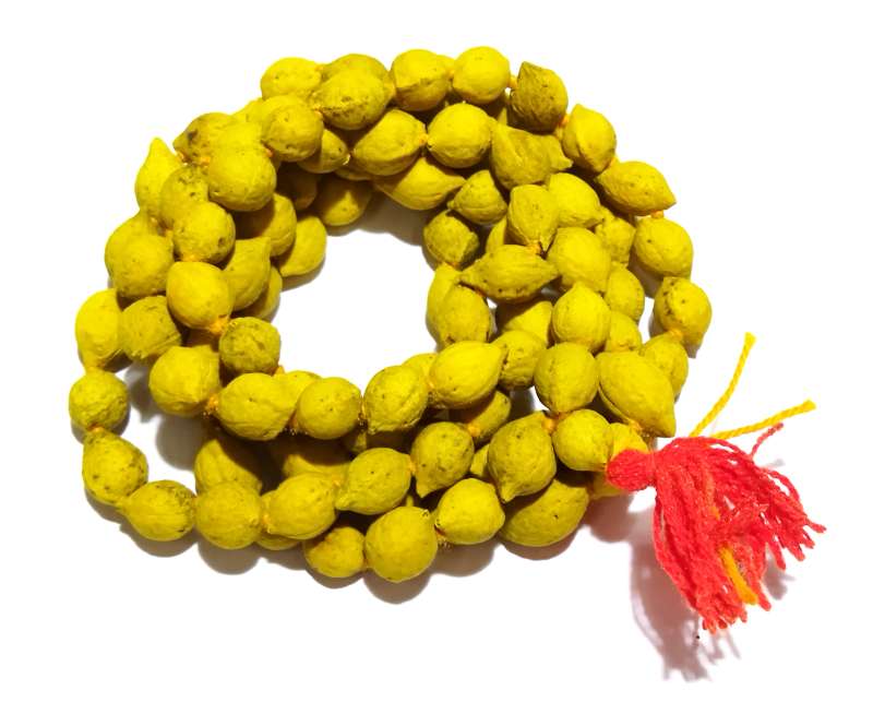 Certified Putrajeevak Mala Natural- Putra Prapti Mala (108+1) Beads ...