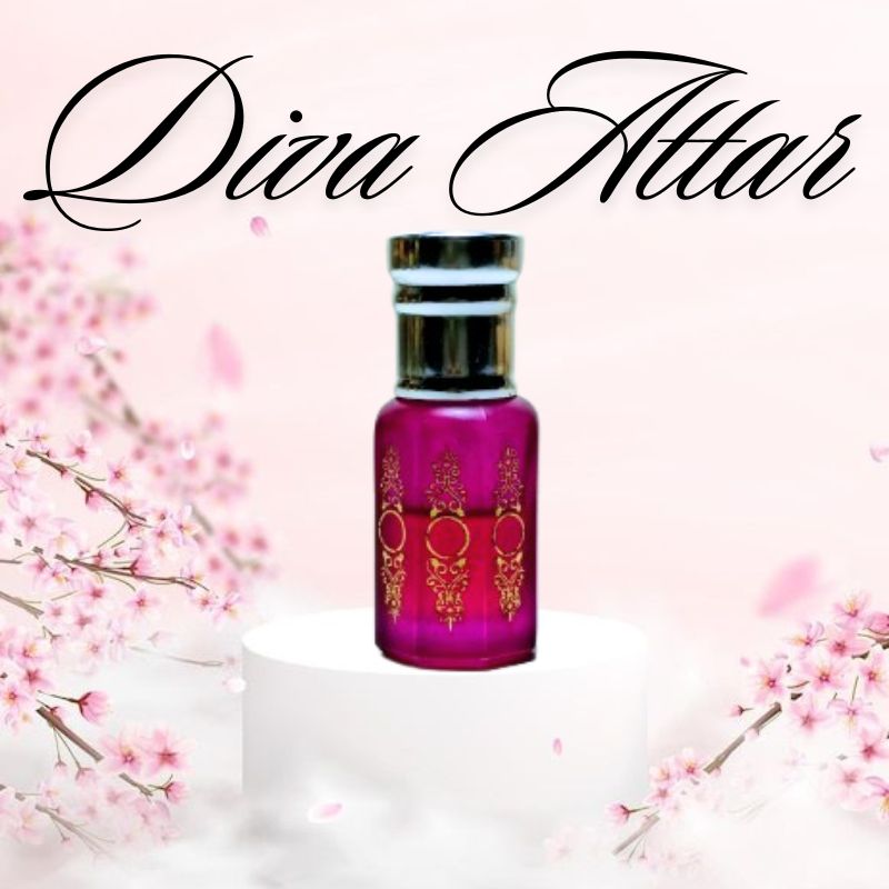 Abhimantrit Diva Attar (fragrance) Puja Use & Genuine Attar- 6 ML+6 ML ...