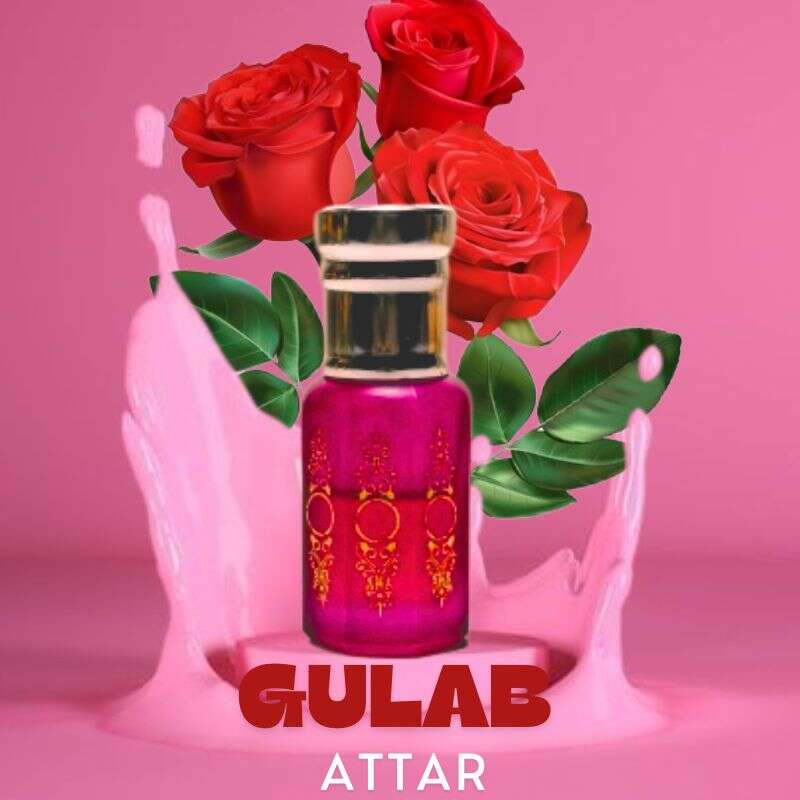 Original Pure Gulab – Rose Attar & Energized Attar – 6 ML – Shivaago