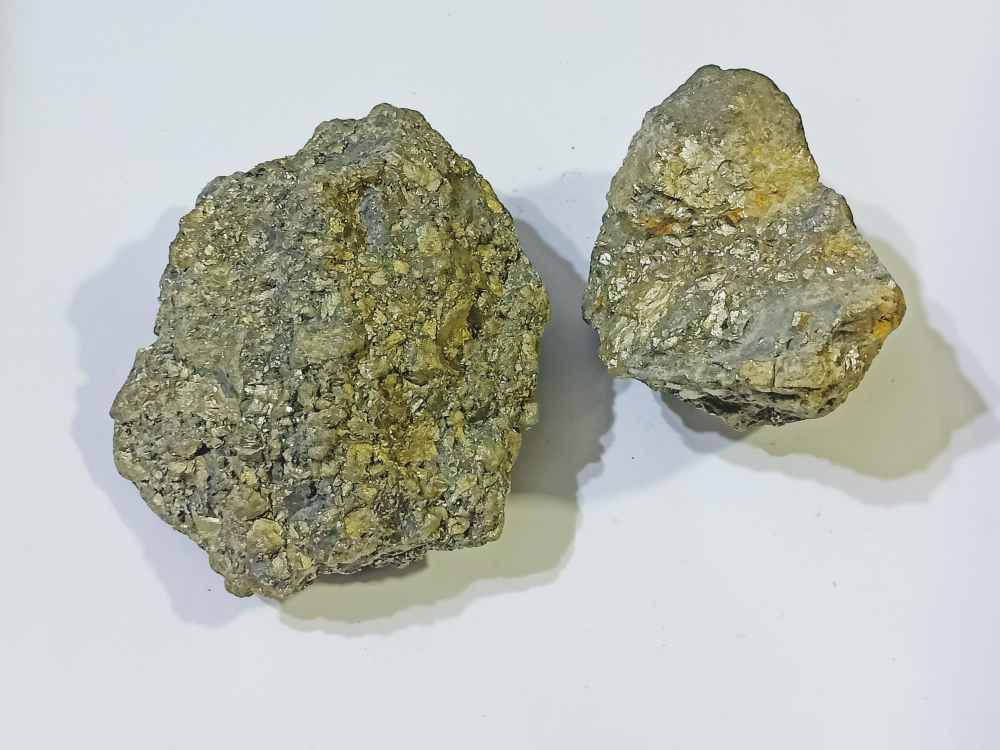 Lab-Certified Natural Pyrite Raw Stone 2 Pieces & Abhimantrit – Shivaago