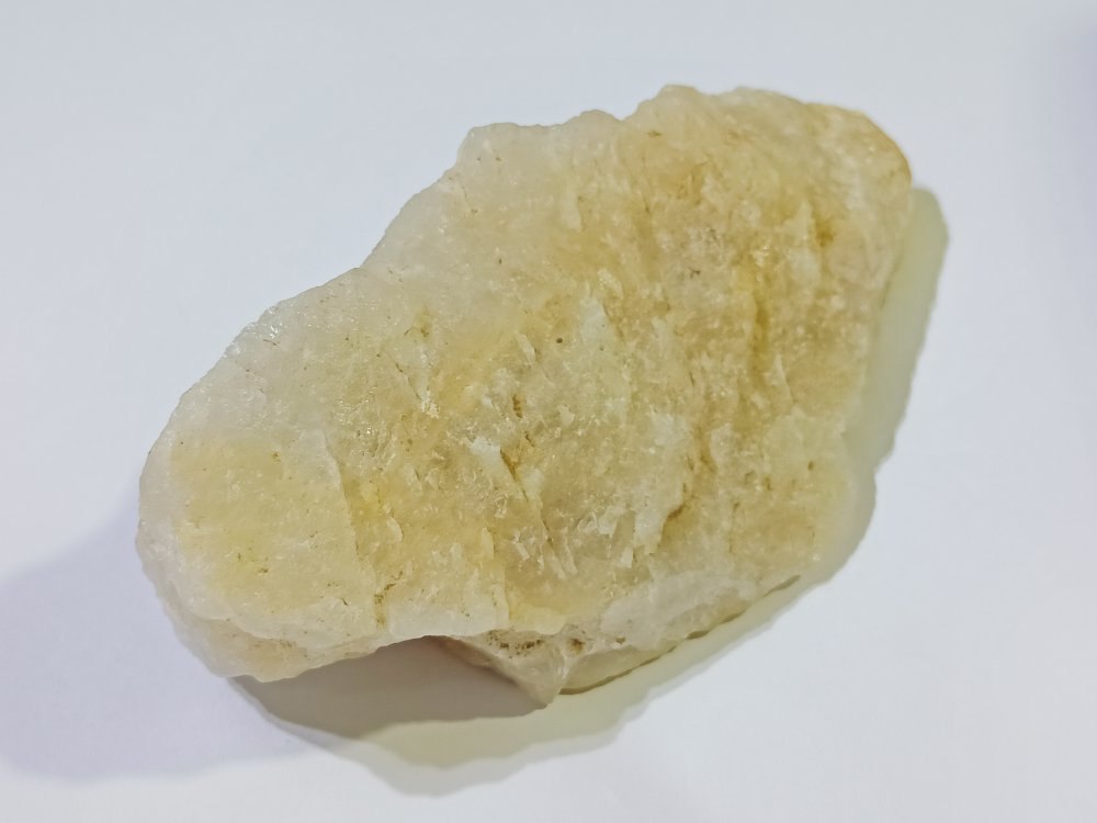 Abhimantrit Natural White Quartz (Sphatik) Certified (1 Piece) – Raw ...