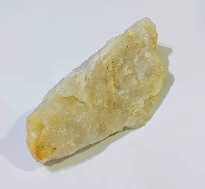 Abhimantrit Natural White Quartz (Sphatik) Certified (1 Piece) – Raw ...