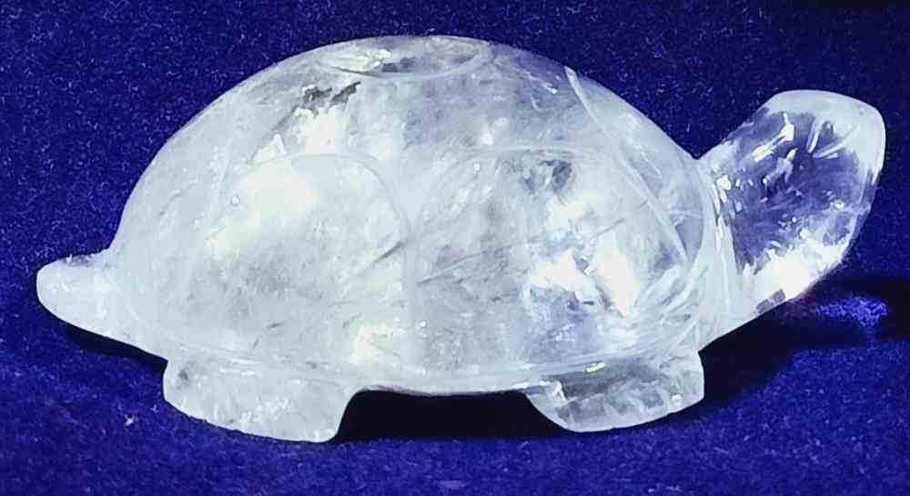 Certified Indian Sphatik Kachua – 158 Gram – Shivaago