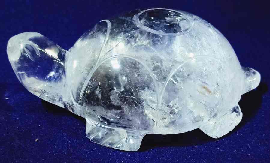 Certified Indian Sphatik Kachua – 158 Gram – Shivaago