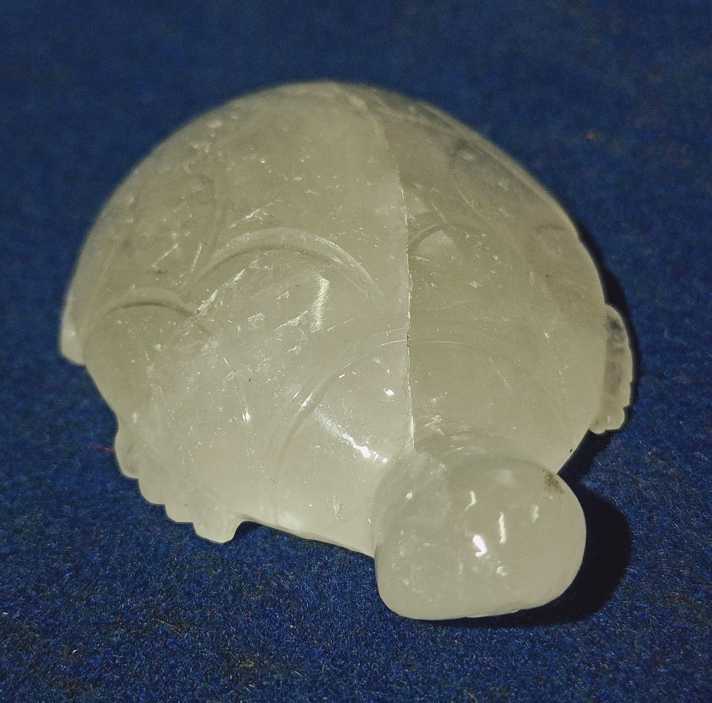 Abhimantrit Indian Sphatik Kachua (Tortoise) & Lab Certified – 75 Gram – Shivaago