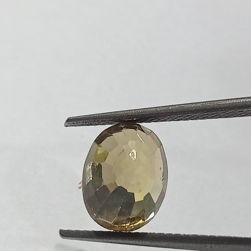 Original And Authentic Pitambari Nilla Gem Stone – 3.75 Carat With Lab ...