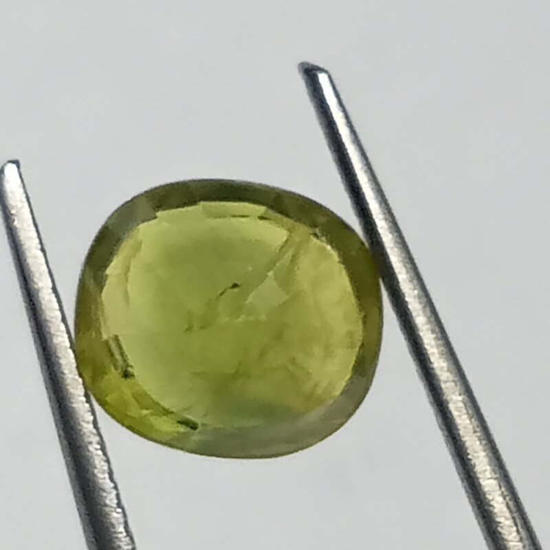 Original And Authentic Pitambari Nilla Gem Stone – 3.55 Carat With Lab ...