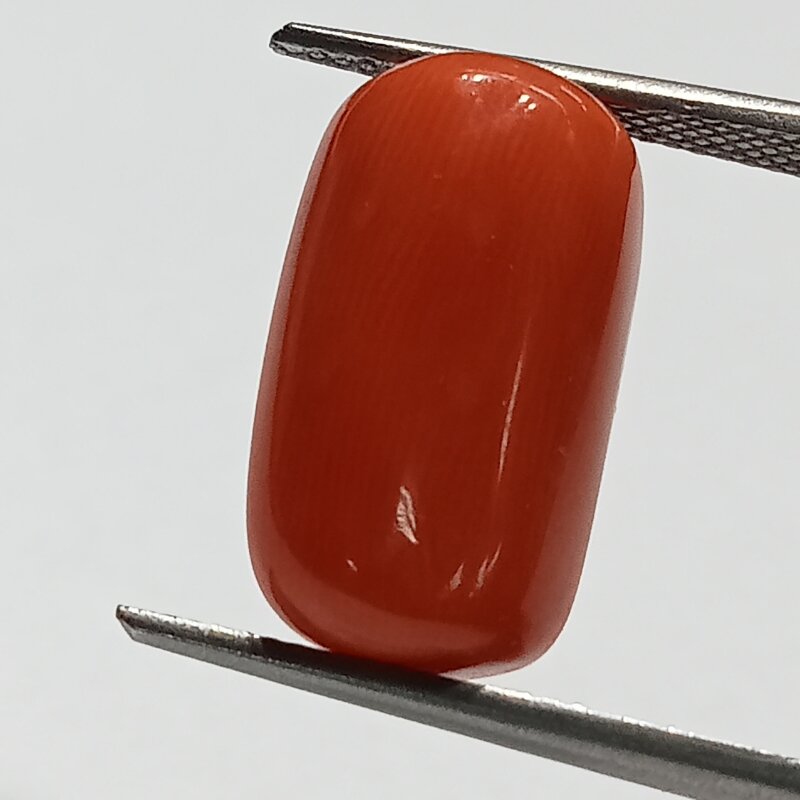 Mantrit (Energized) Authentic Original Red Coral Stone With Lab ...