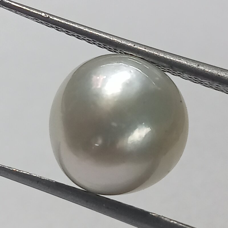 Mantrit (Energized) Authentic South Sea Pearl (Moti) Stone 9.44 Carat ...