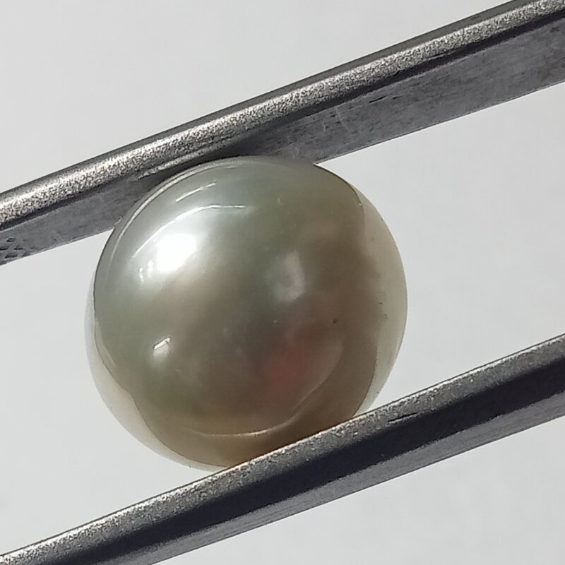 Mantrit (Energized) Authentic South Sea Pearl (Moti) Stone 8.74 Carat ...