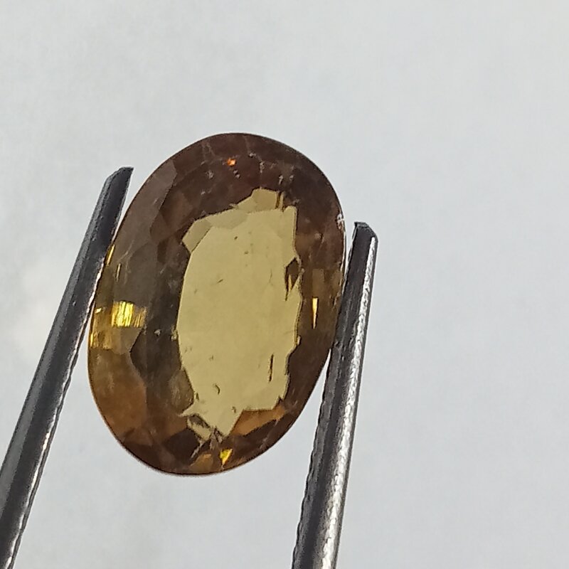 Mantrit (Energized) Yellow Zircon Transparent Stone & Lab Certified 5 ...